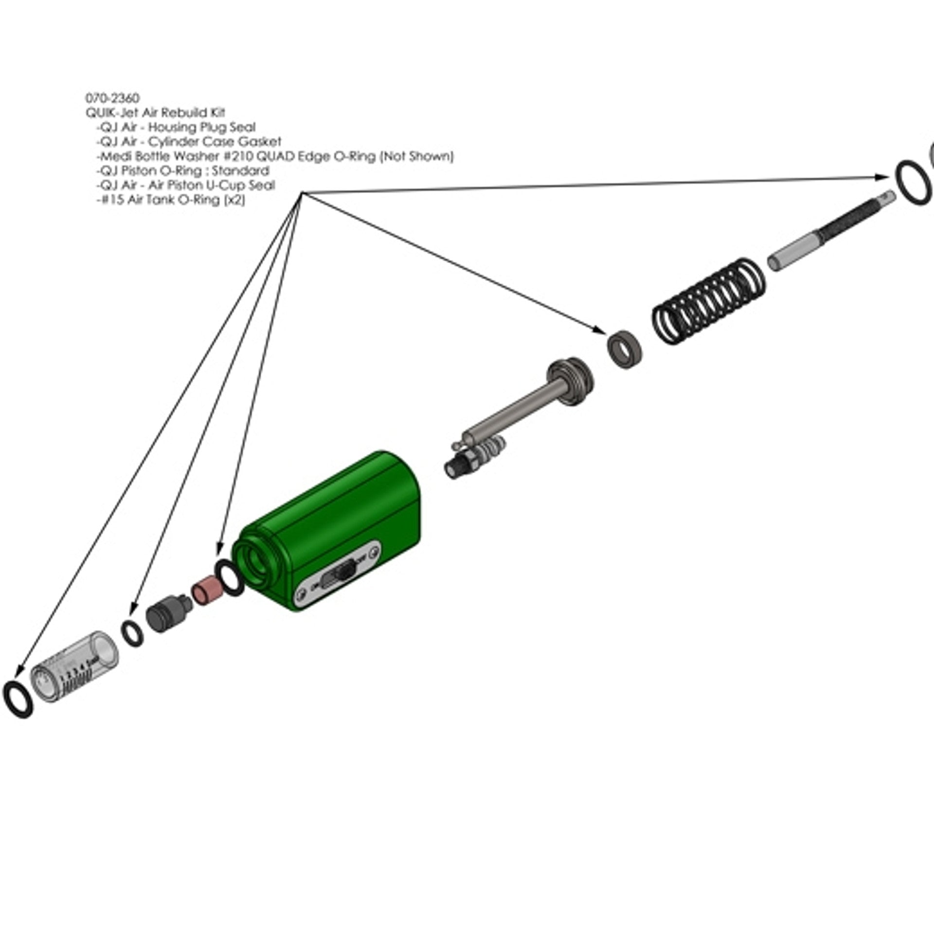 Arborjet Quik-Jet Air Replacement Parts – Arbo Space